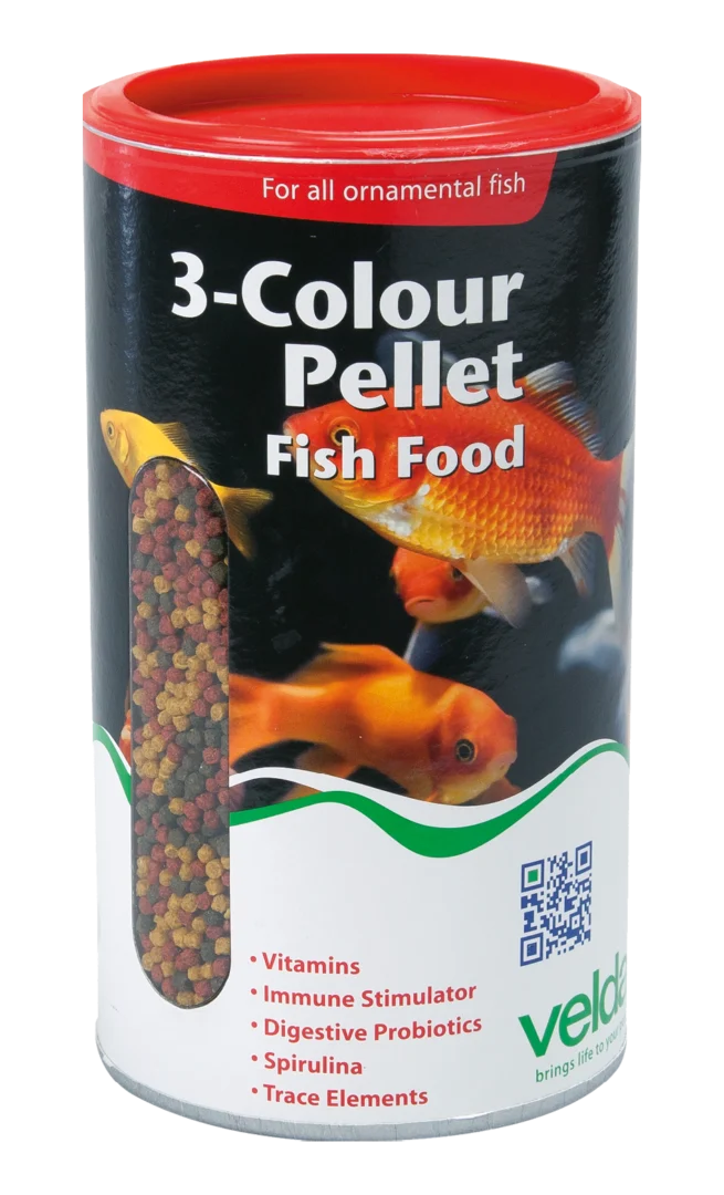 3-Colour Pellet Food - Visvoer - Wateryou